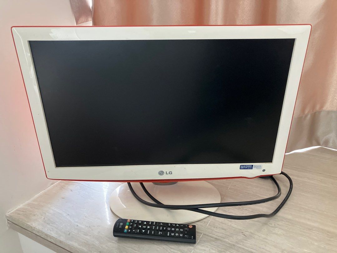 LG Full HD LCD TV with Remote 22LU50FD-CA 53x33cm, 家庭電器, 電視 & 其他娛樂, 電視 ...