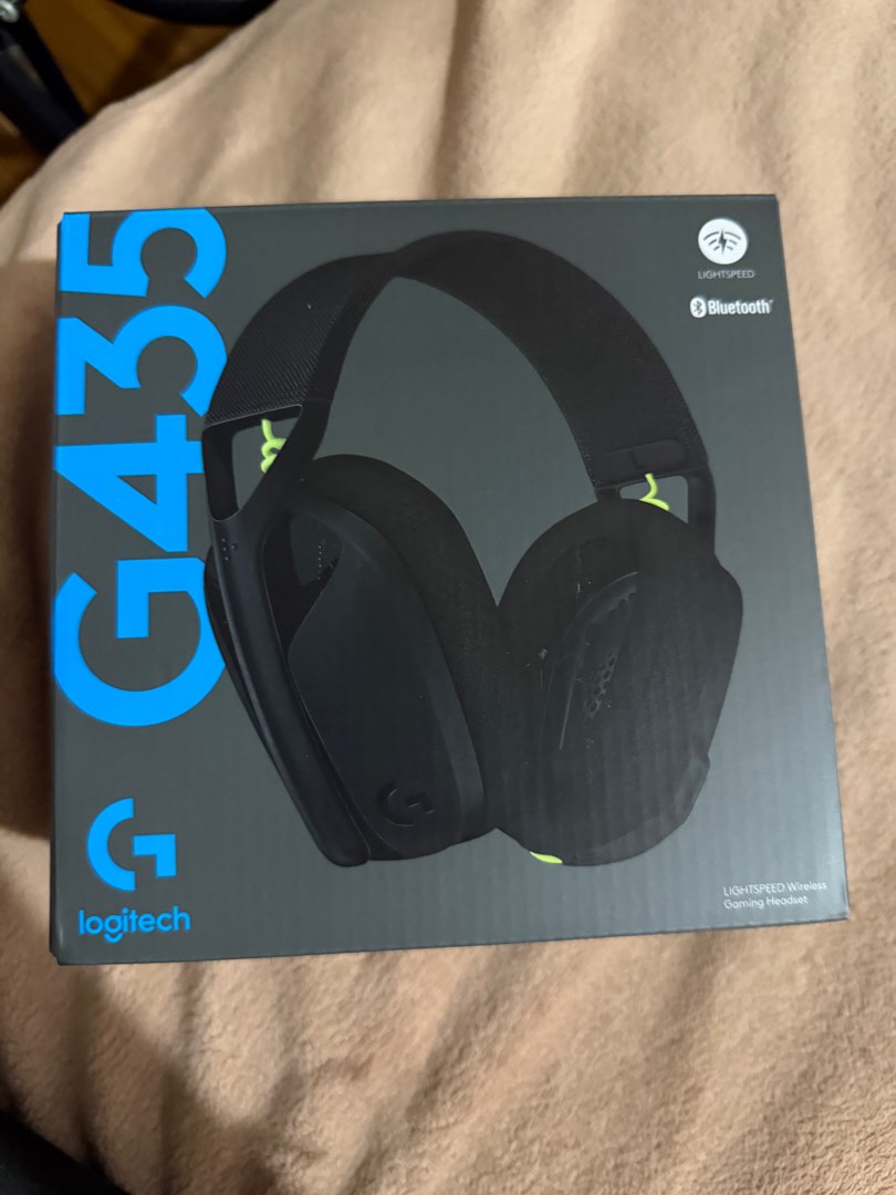 Logitech G435 Lightspeed Wireless Gaming Headset, Audio, Headphones ...