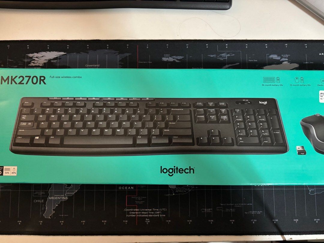 Logitech K251 Bluetooth Keyboard + Logitech M220 Wireless Mouse with ...