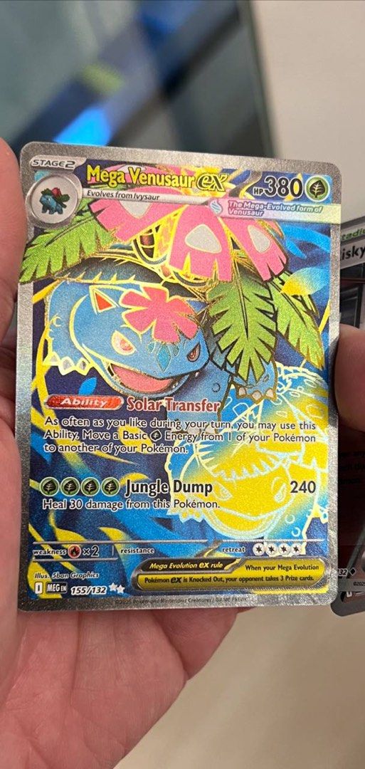 mega venusaur ex 155