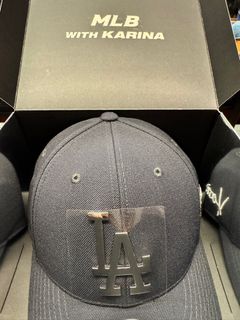 MLB X Karina「Karina Edition」聯名棒球帽 navy 59size ( ️threads有人偷圖 大家請小心 ️), 男裝, 手錶及配件, 棒球帽、帽 - Carousell