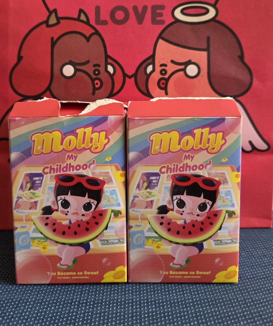 Molly My Childhood Series Blind Box Figures, Hobbies & Toys, Toys ...