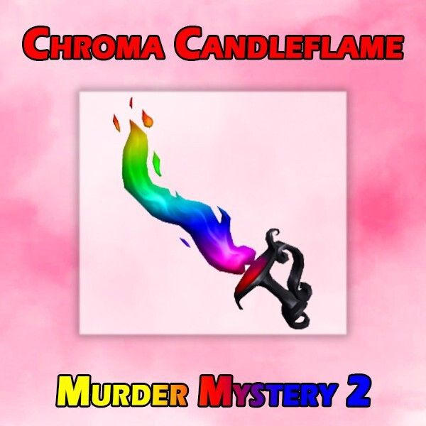Murder Mystery 2 Chroma Candleflame Knife MM2, Video Gaming, Video ...