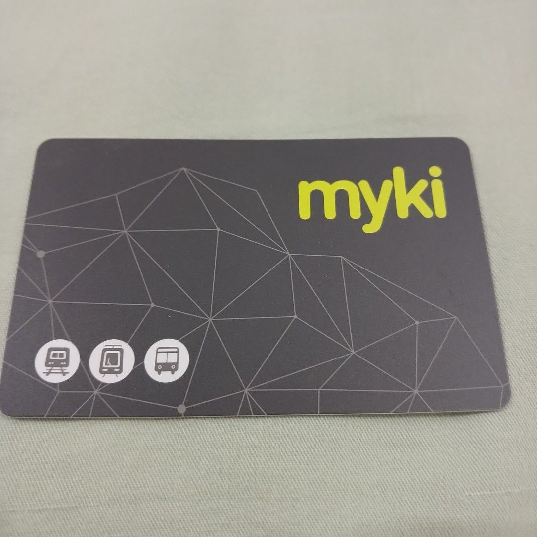 Myki Travel Card for Train and Tram in Melbourne, Hobbies & Toys ...
