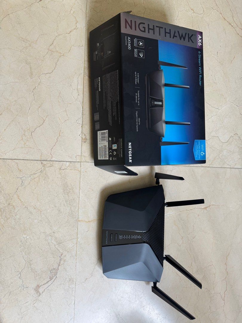 Netgear Nighthawk AX5400 WiFi 6 路由器, 電腦＆科技, 電腦周邊及配件, Wifi及上網相關產品 ...