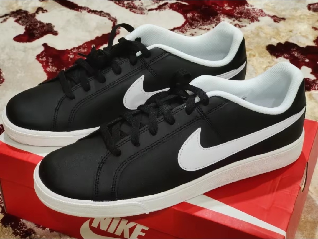 Nike Men's Court Royale Shoes - Black, Women's Fashion, Footwear ...