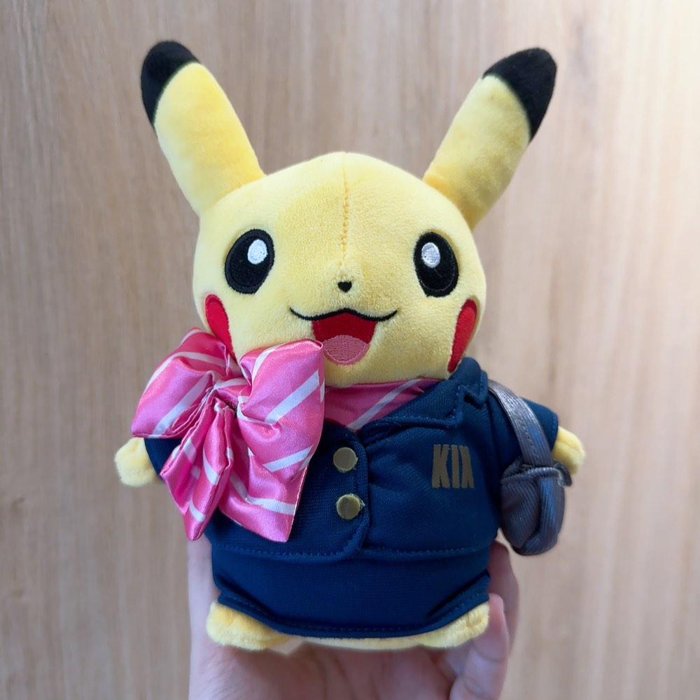 Pokemon Kansai Airport KIX Pikachu Plushie in Uniform, Hobbies & Toys ...