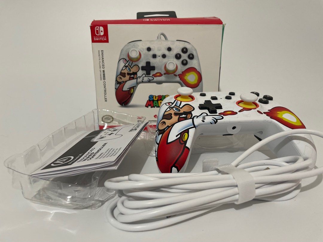 Power A Super Mario Wired Controller For Kids , No batteries Required ...