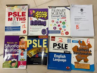 PSLE primary 6 math assessment book and handbook, Hobbies & Toys, Books ...