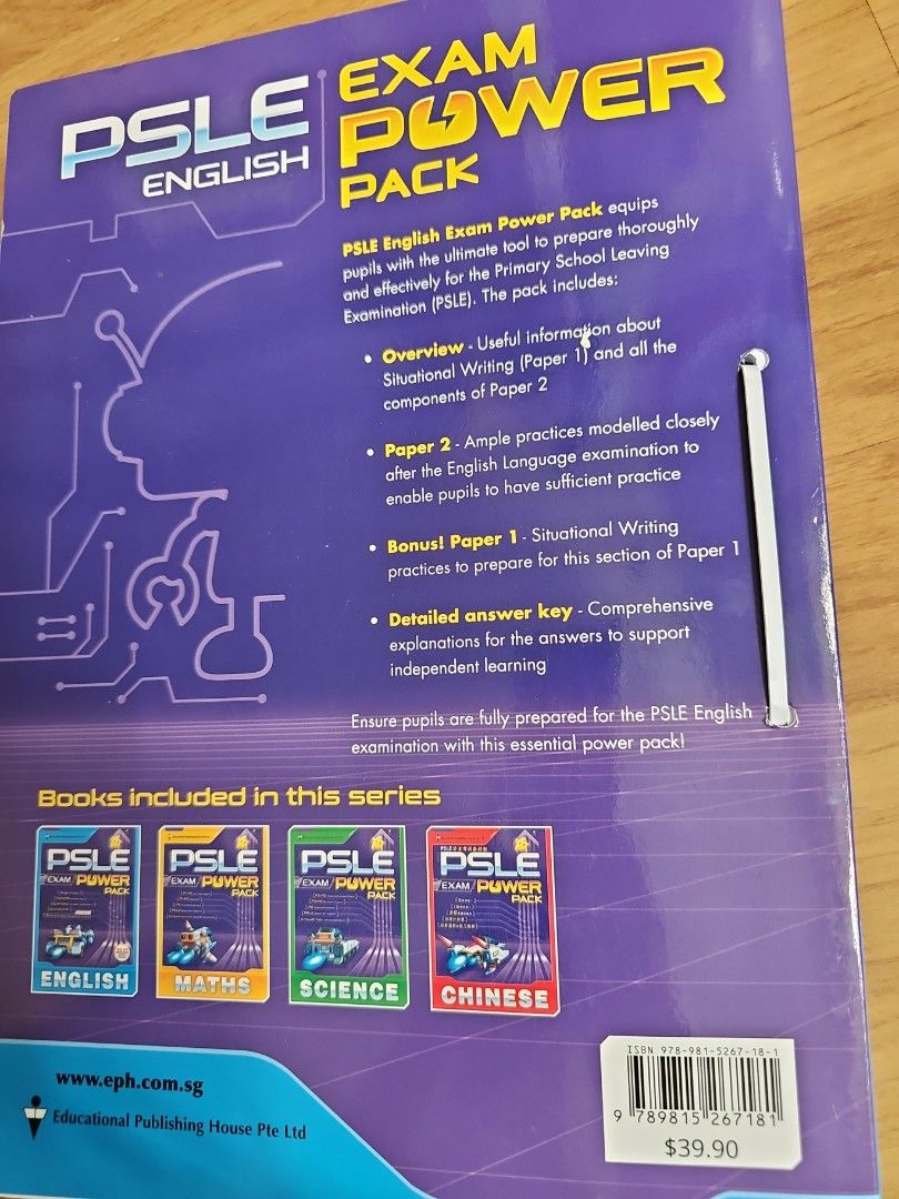 PSLE English Exam Power Pack 2025 Format, Hobbies & Toys, Books ...