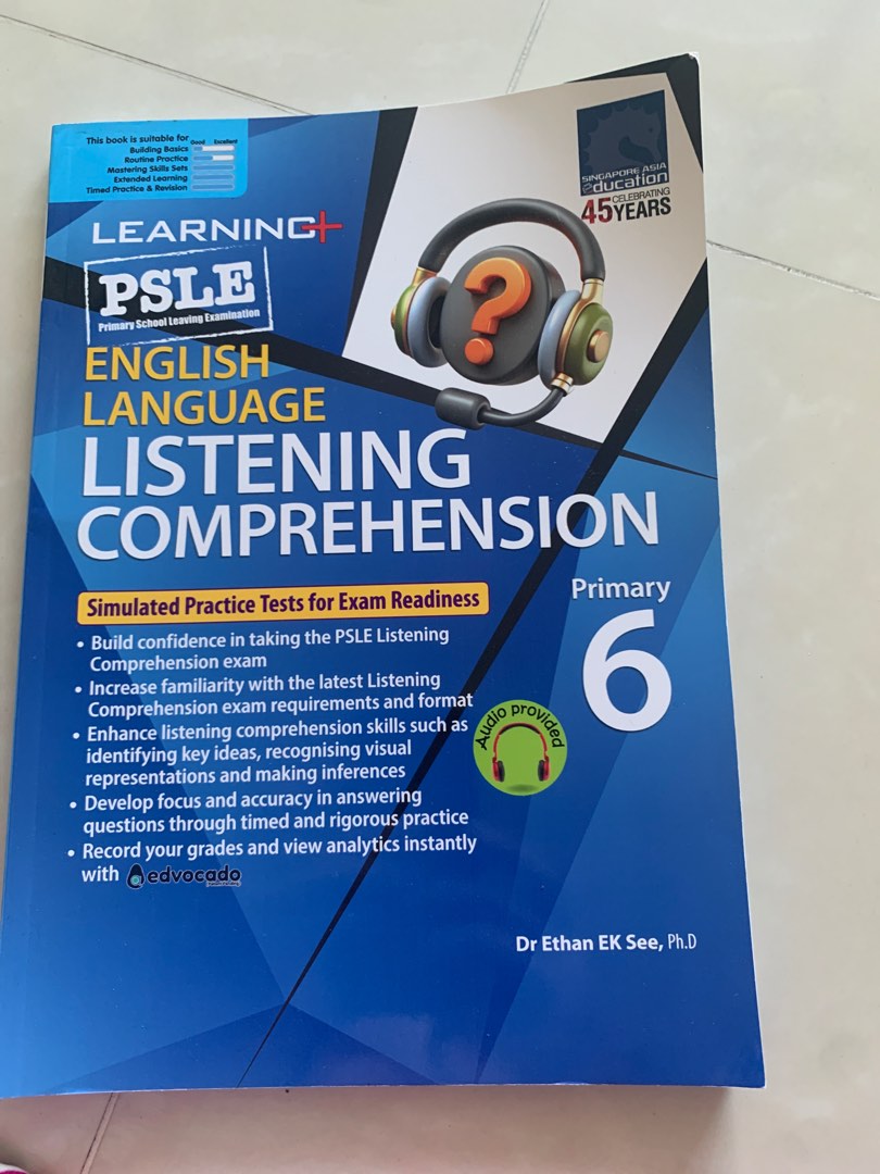 PSLE English Language Listening Comprehension Primary 6, Hobbies & Toys ...