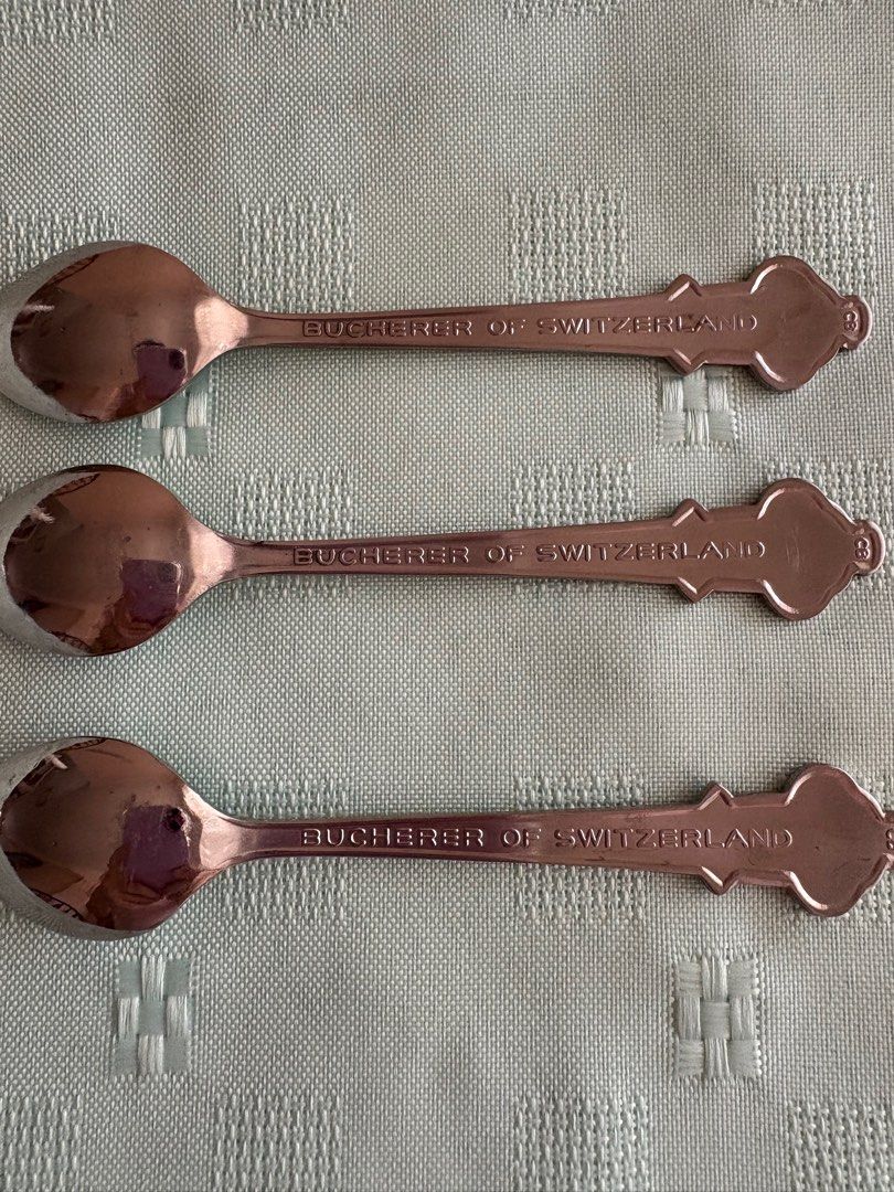 Rolex Bucherer Lucerne Spoons - Set of 3 +1, Furniture & Home Living ...