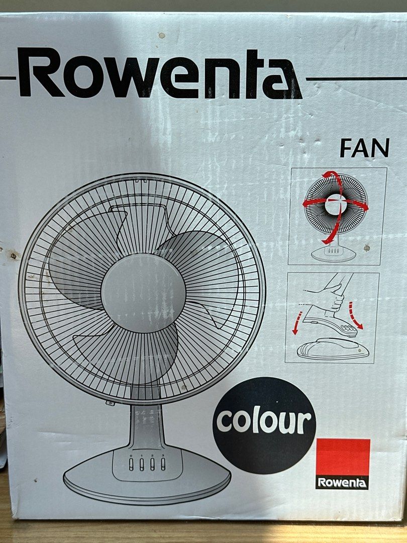 Rowenta Fan - New, Furniture & Home Living, Lighting & Fans, Fans on ...