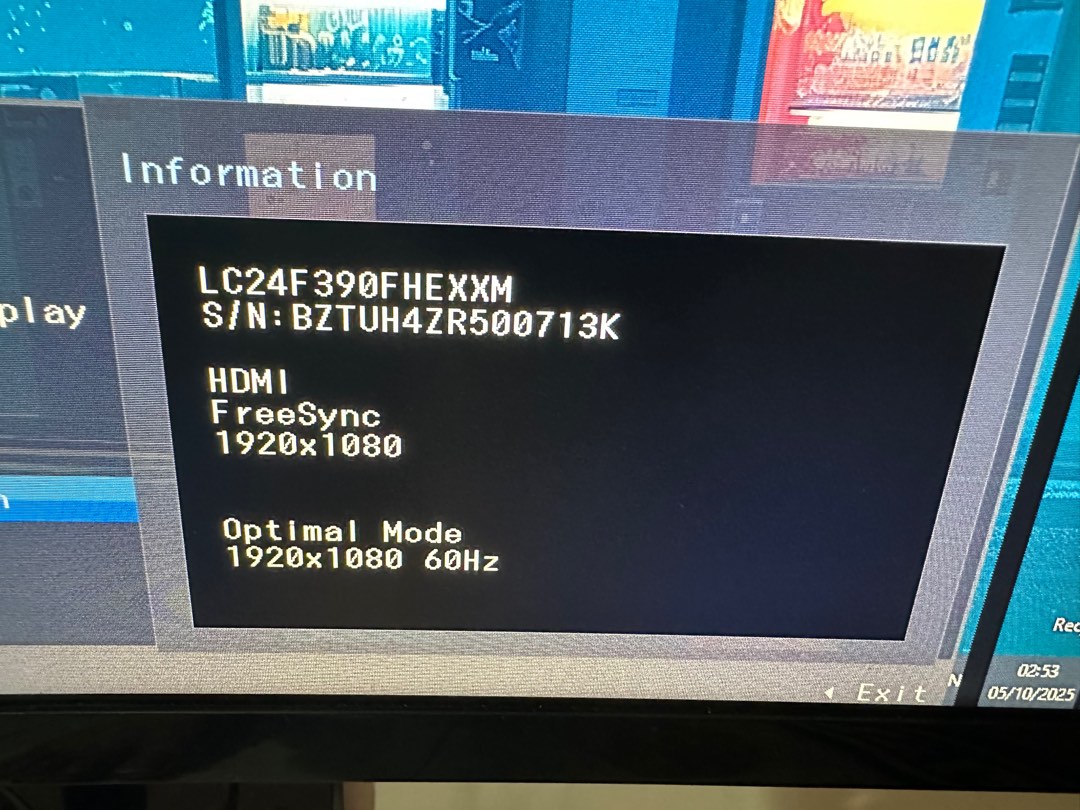 Samsung LC24F390FHEXXM 24" Curved Monitor, Computers & Tech, Parts ...