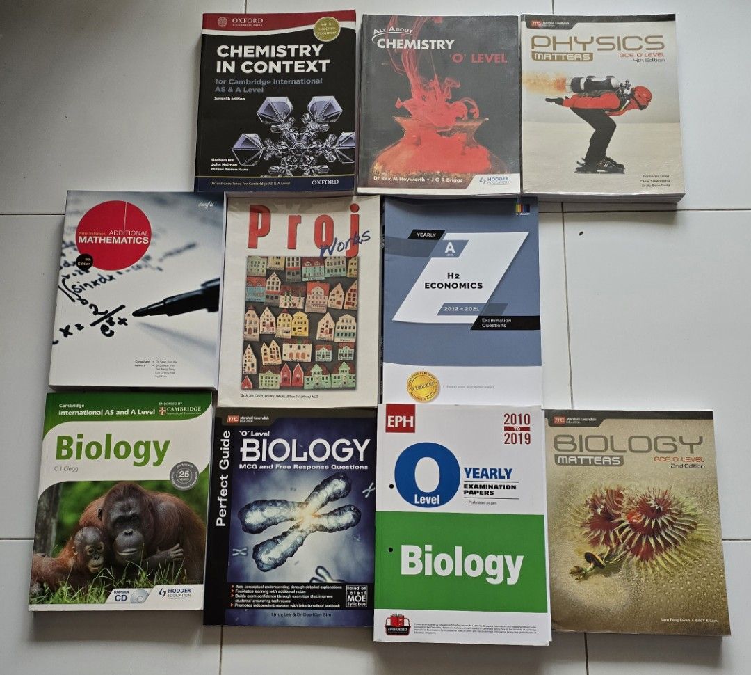 Secondary School Textbooks - Chemistry, Physics, Biology, Mathematics ...
