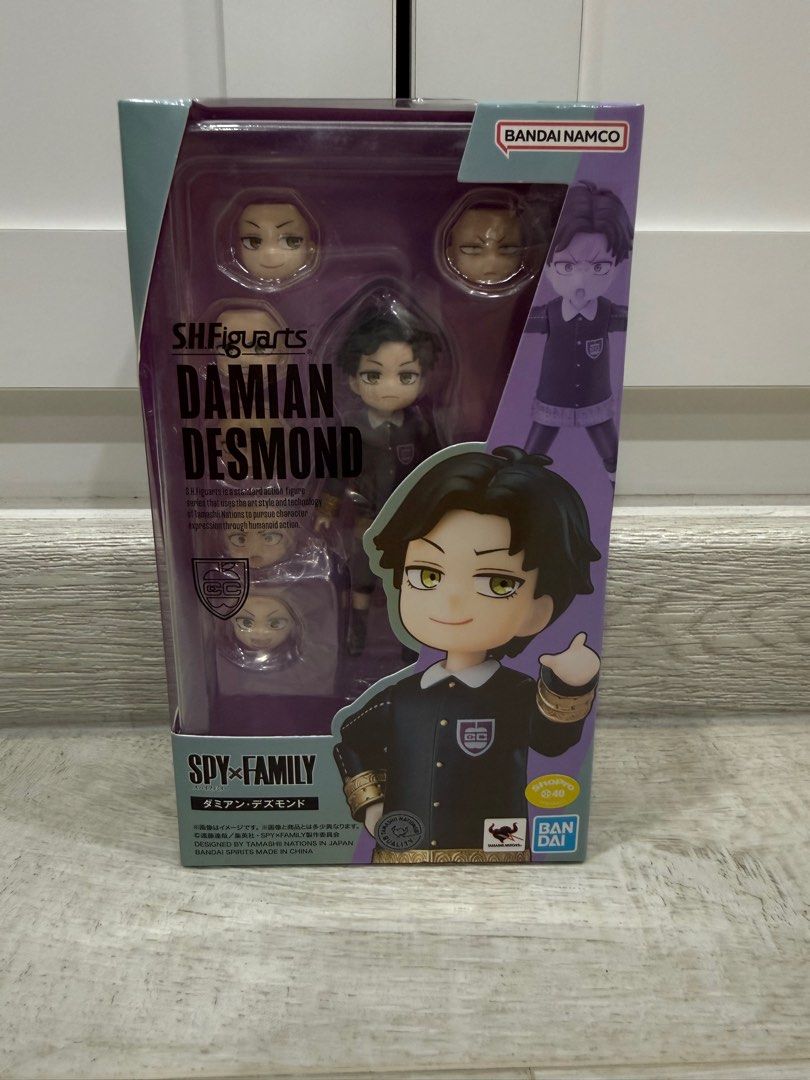 SHF SHFiguarts Anya Damian Desmond Spy x Family Figuarts Bandai Namco ...