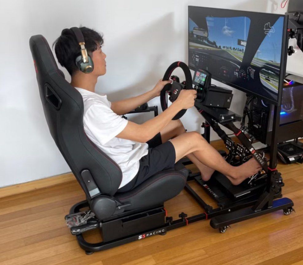 Simulator Monitor Stand for Sim Racing, Video Gaming, Gaming ...