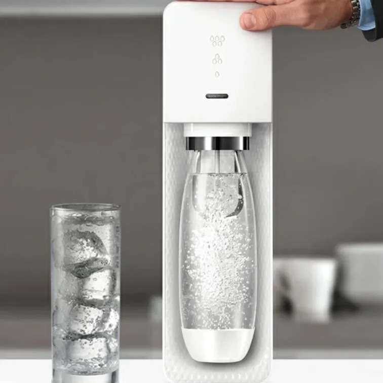 Sodaplus Soda Machine Sparkling Water Machine Soda, Desktop Soda Water Bubble Machine Milk Tea ...