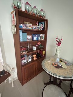 Vintage Bookshelf with Shelves, Furniture & Home Living, Furniture ...