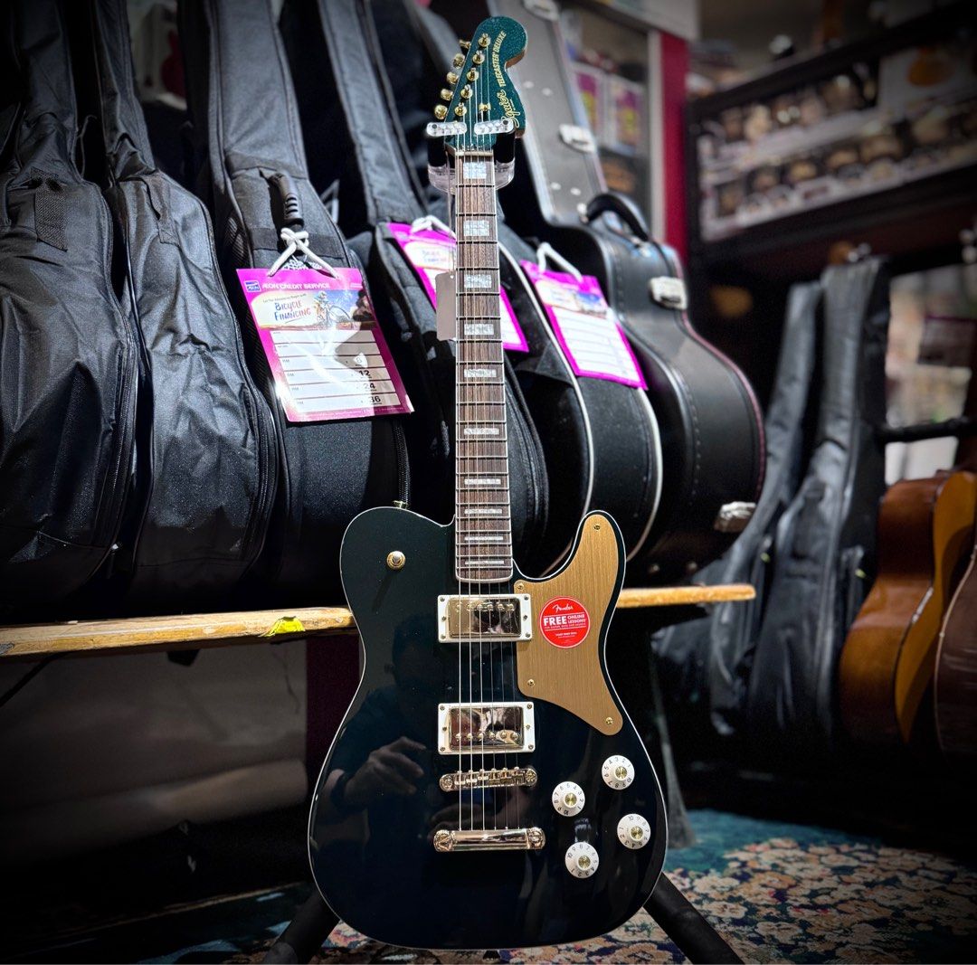 Squier FSR Paranormal Troublemaker Telecaster Deluxe Electric Guitar ...