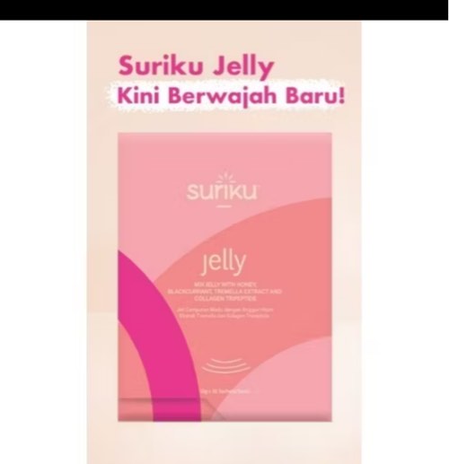 Suriku Jelly Collagen - New Packaging, Health & Nutrition, Health ...