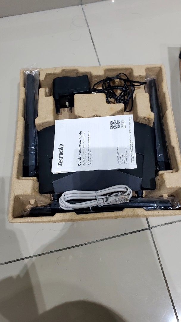 Tenda AC1200 Gigabit Router - AC10U with USB port, Computers & Tech ...