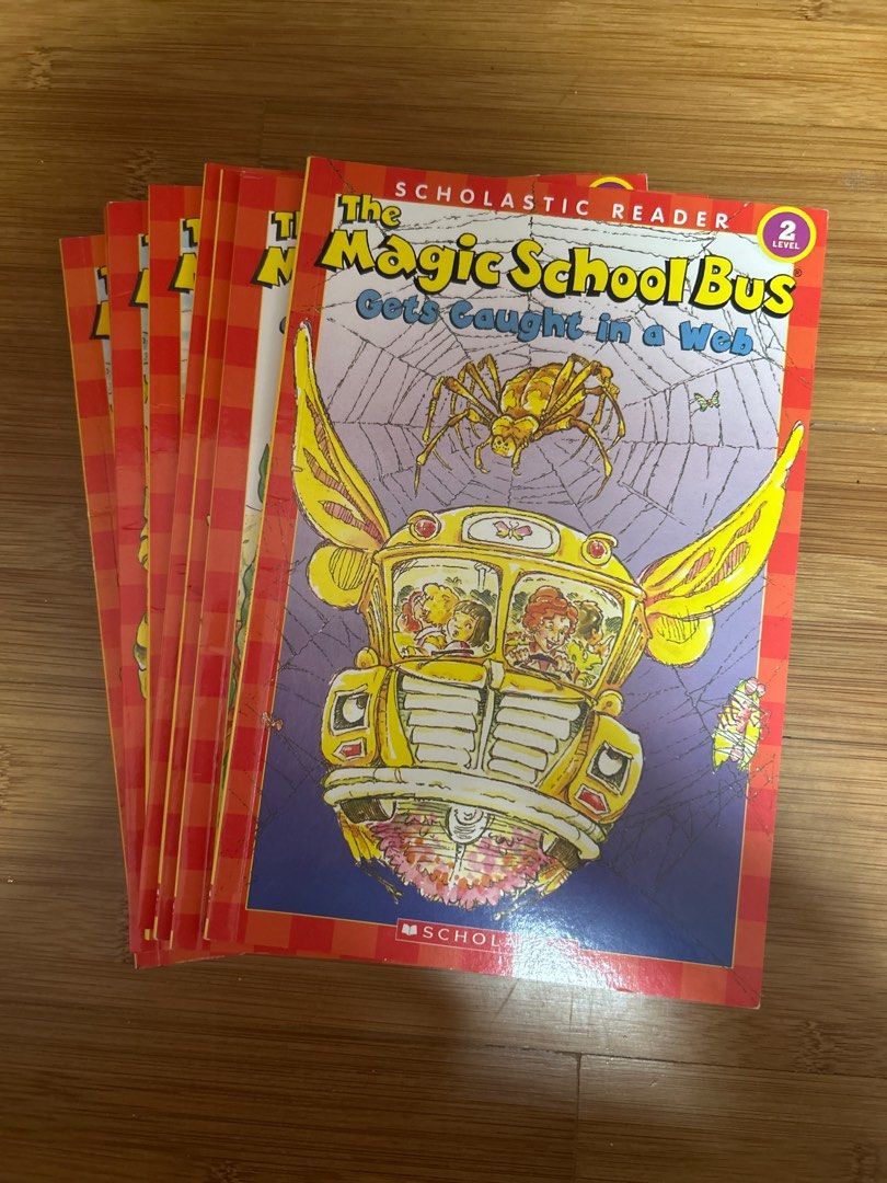 The Magic School Bus Gets Caught in a Web Book, Hobbies & Toys, Books ...