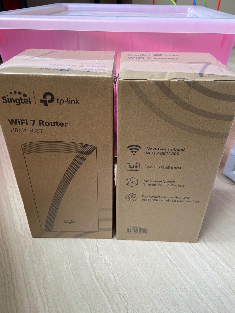 *NEW Sealed Box* TPlink WiFi 7 Router Gaming, Computers & Tech, Parts ...