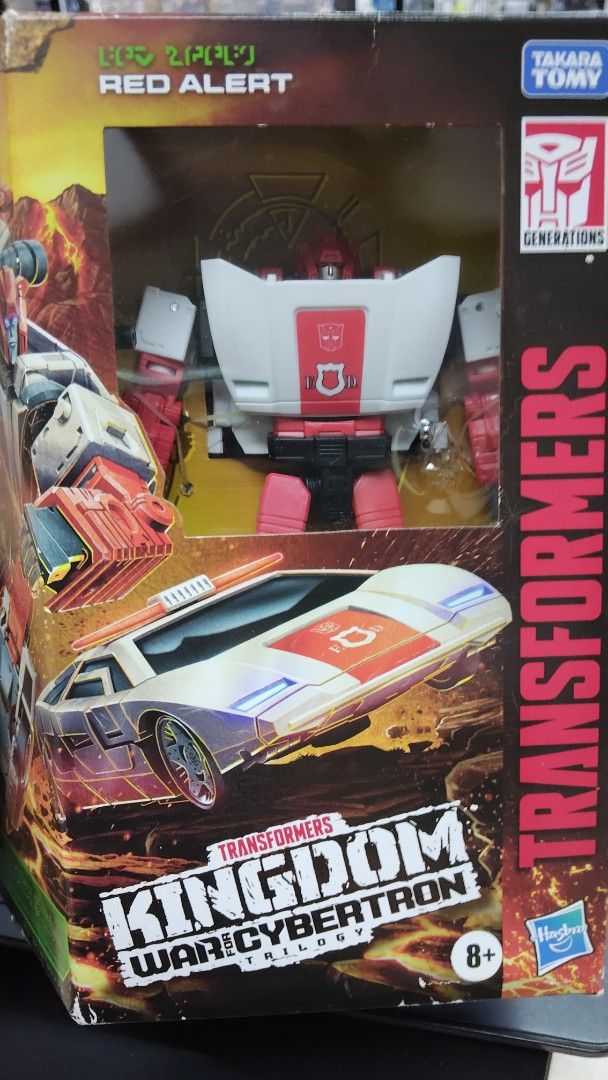 Transformers Kingdom War for Cybertron Red Alert, Hobbies & Toys, Toys ...