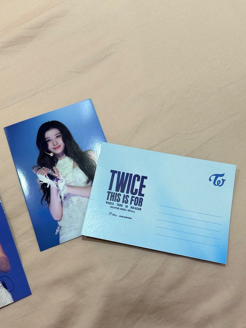 TWICE VIP This is For Bulacan World Tour Postcards Twice Philippines ...