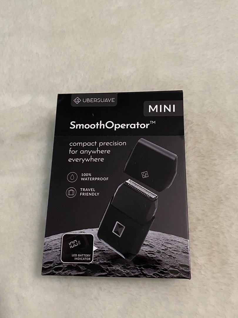 Ubersuave Smooth Operator Mini Electric Shaver, Beauty & Personal Care ...