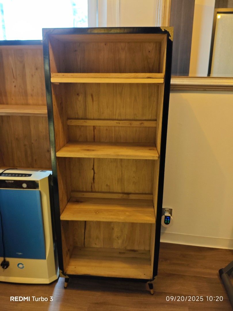 Vintage Bookshelf with Shelves, Furniture & Home Living, Furniture ...