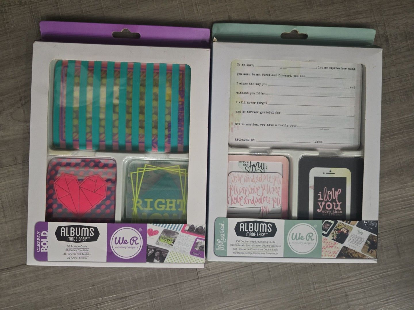 We R Memory Keepers Albums kit, Hobbies & Toys, Stationery & Craft ...