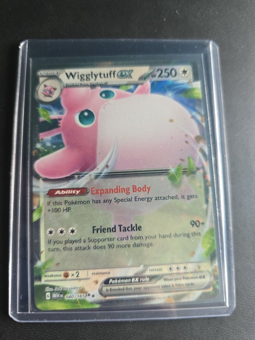 Wigglytuff EX Pokemon Card, Hobbies & Toys, Toys & Games on Carousell