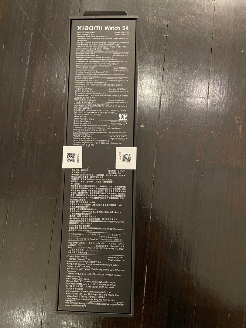 Xiaomi smart watch S4 (Rainbow color), Mobile Phones & Gadgets ...