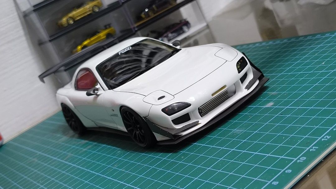1/18 IG Ignition Model FEED Mazda Rx-7 FD3S, Hobbies & Toys, Toys & Games on Carousell