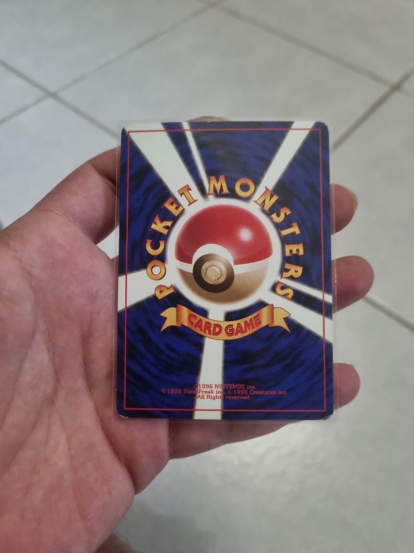 1996 POKEMON CARD MAGMAR, Hobbies & Toys, Toys & Games on Carousell