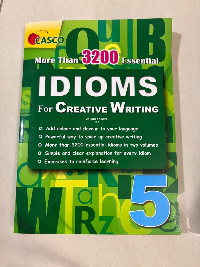 3200+ Essential Idioms for Creative Writing (Book 5), Hobbies & Toys ...