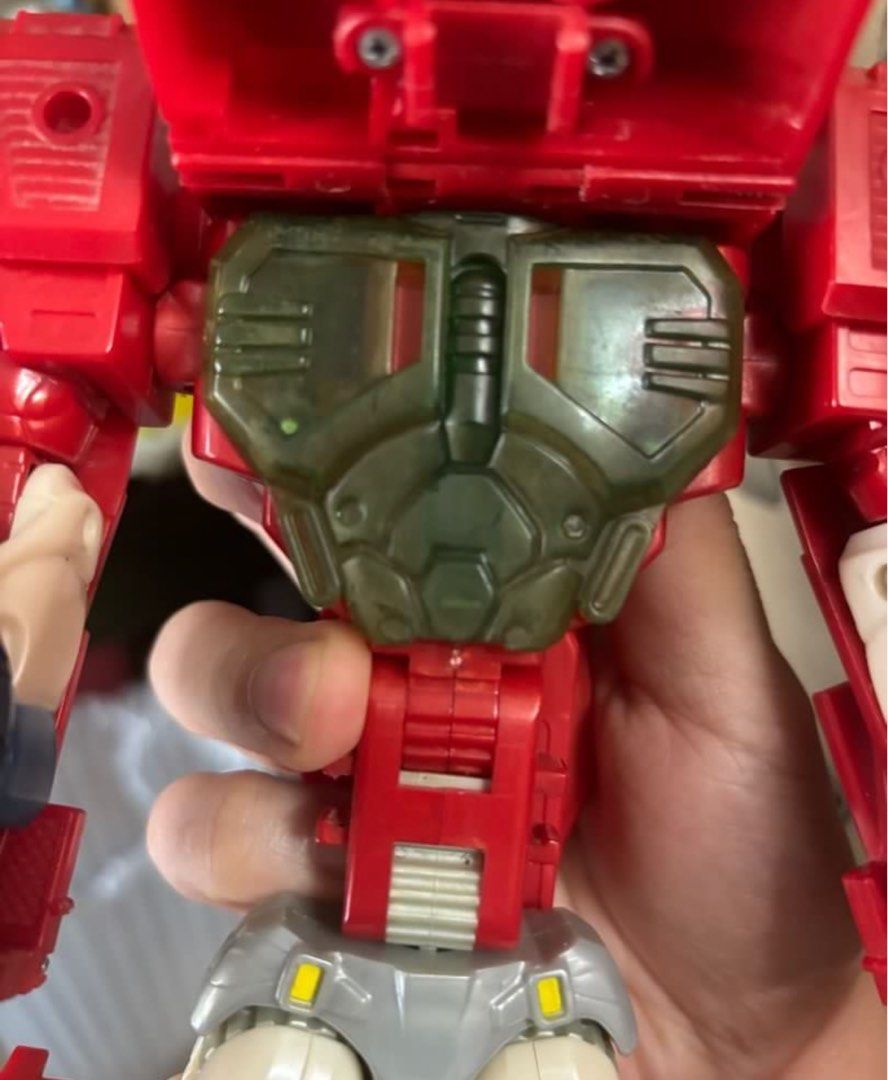 有欠件 TRANSFORMERS 變形金剛 CAR ROBOTS 炎之司令官SUPER FIRE CONVOY 超級火炎 柯柏文、C-023 ...