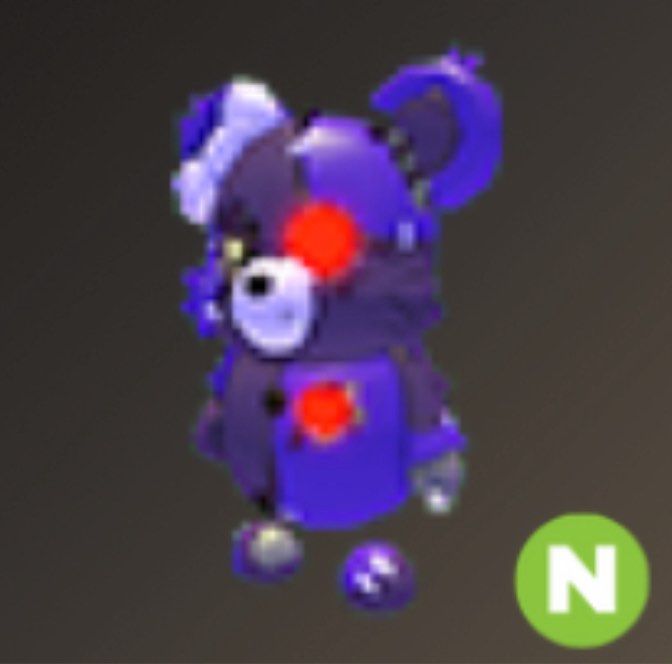 Adopt Me| Neon Patchy Bear, Video Gaming, Video Games, Others on Carousell