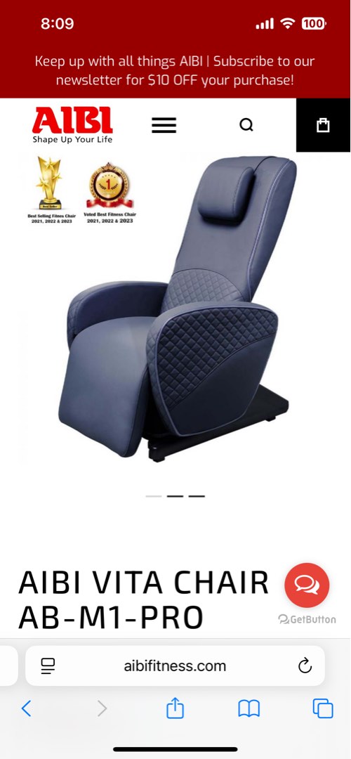 AIBI VITA CHAIR AB-M1-PRO — Premium Wellness Recliner, Everything Else ...