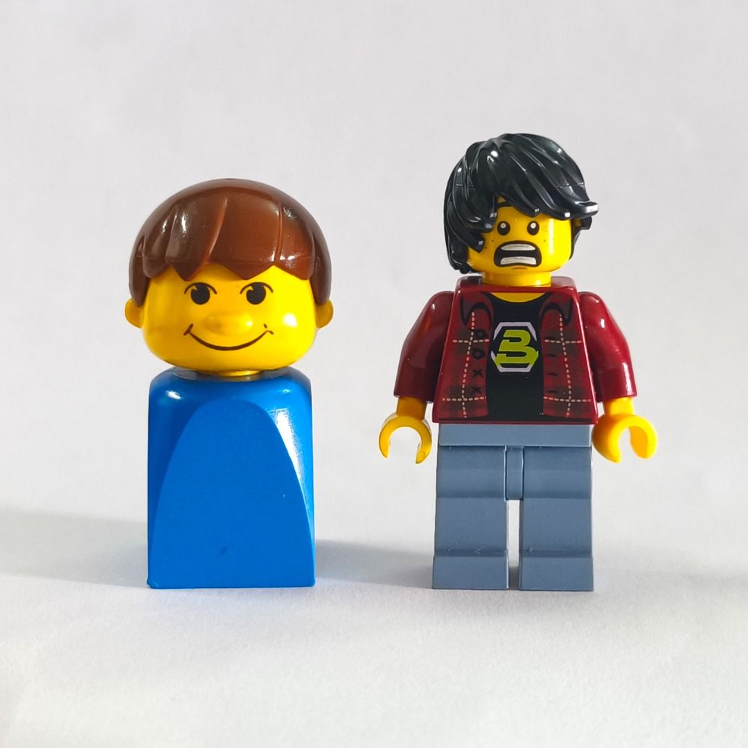 ALL 3 For Only RM 15 !!! Vintage LEGO Basic Figures / Finger Puppets ...