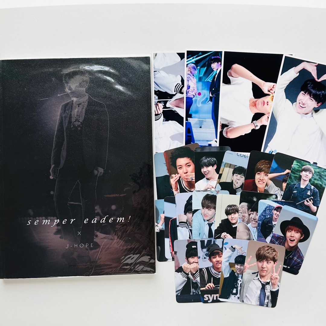 ALL FOR $10 WTS BTS Jhope Photobook and Cards Fansite set Semper Eadem ...
