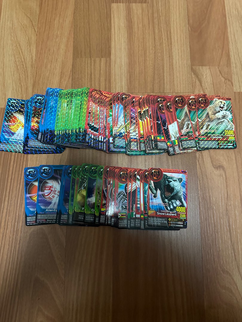 Animal Kaiser Plus Normal Cards, Hobbies & Toys, Toys & Games on Carousell