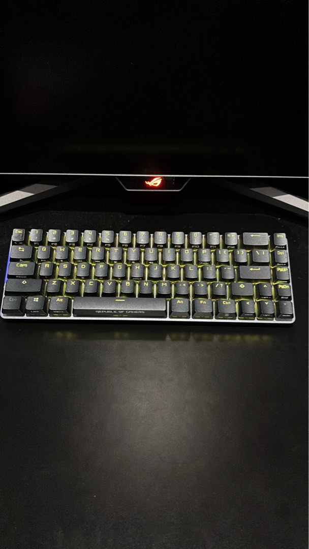 ASUS ROG Falcion Wireless Mechanical Keyboard, Computers & Tech, Parts ...