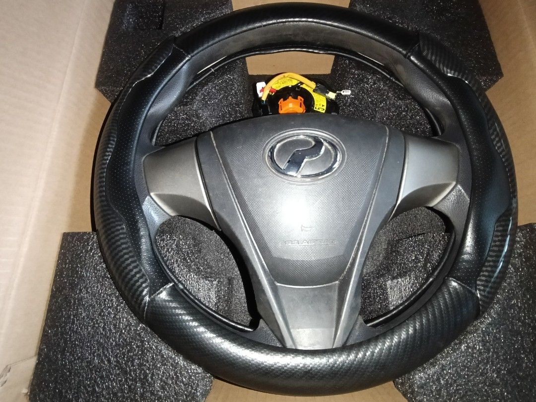 Axia Perodua Steering Wheel, Auto Accessories on Carousell