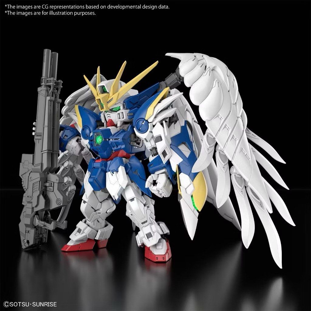 Bandai MGSD Wing Gundam Zero Unassembled (Personal Collection, Unused / Open Box), Hobbies ...