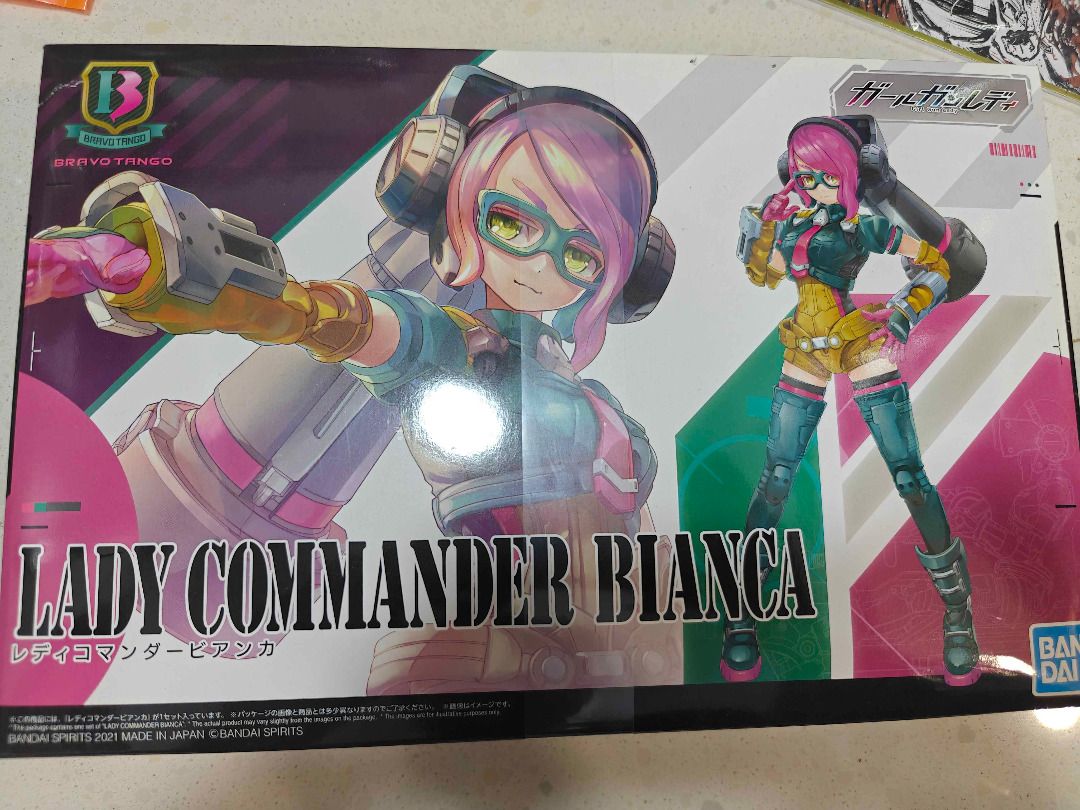 Bandai Model Kit - Lady Commander Bianca and Attack Girl Gun ver. Bravo ...