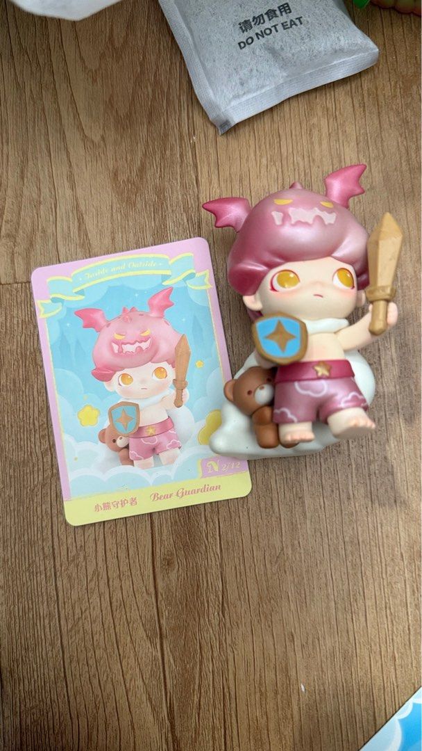 Bear Guardian Popmart Dimoo Weaving Wonder Blind Box Figure, Hobbies ...