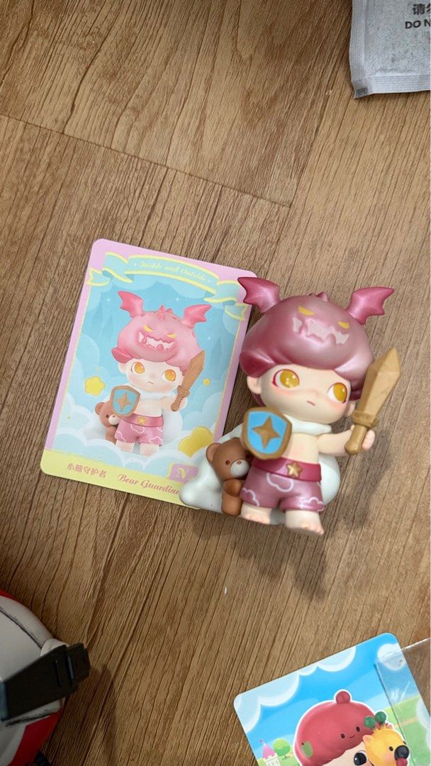 Bear Guardian Popmart Dimoo Weaving Wonder Blind Box Figure, Hobbies ...